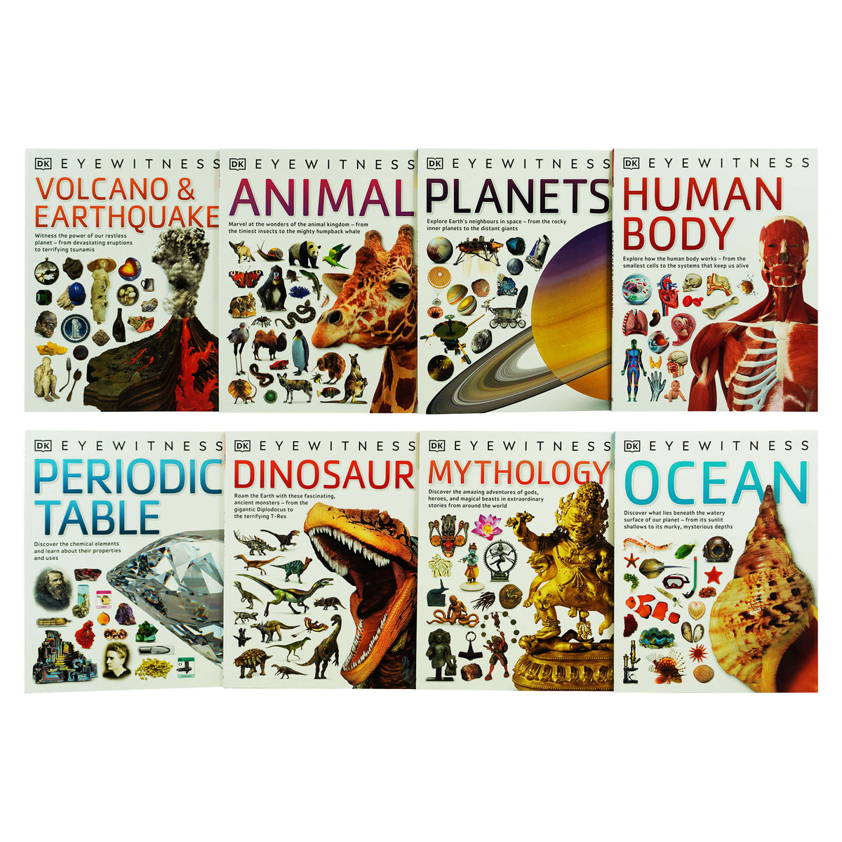 DK Eyewitness Collection 8 Books Set - Ages 9-12 - Paperback – Bangzo Books Wholesale