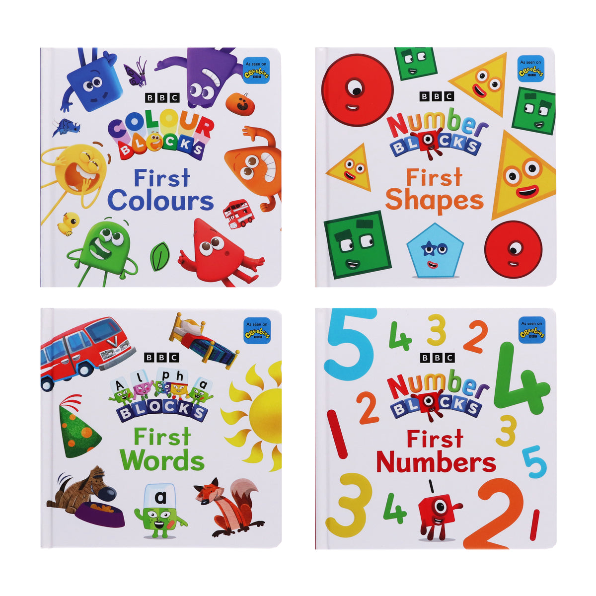 Numberblocks, Alphablocks and Colourblocks First Collection 4 Books Se ...