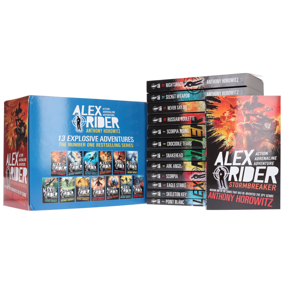 Alex Rider The Complete Missions by Anthony Horowitz: 13 Books Collect ...