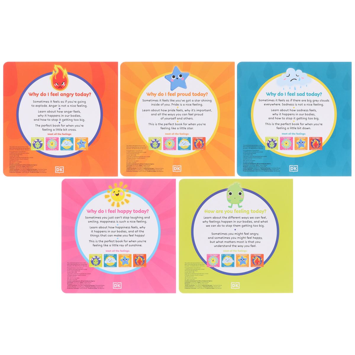 First Emotions: My Little Box of Emotions (Happy, Sad, Angry & Proud ...