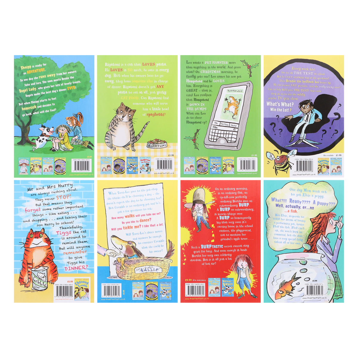 Rosen and Ross Series by Michael Rosen: 8 Books Collection Set - Age 5 ...