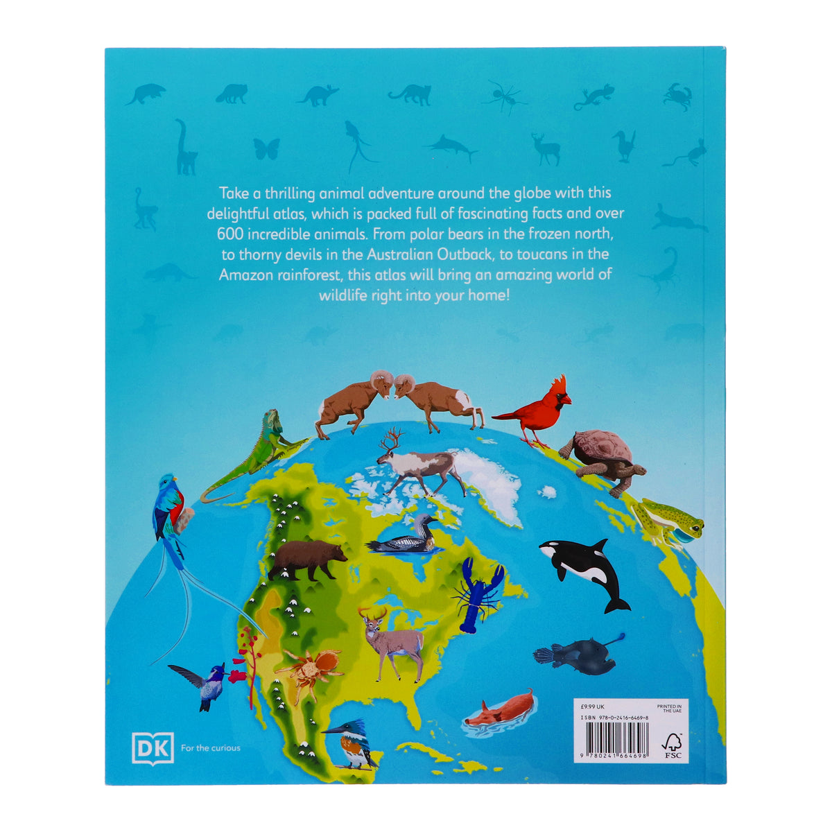 Children's Illustrated Animal Atlas By DK Children - Ages 7-9 - Paperb ...