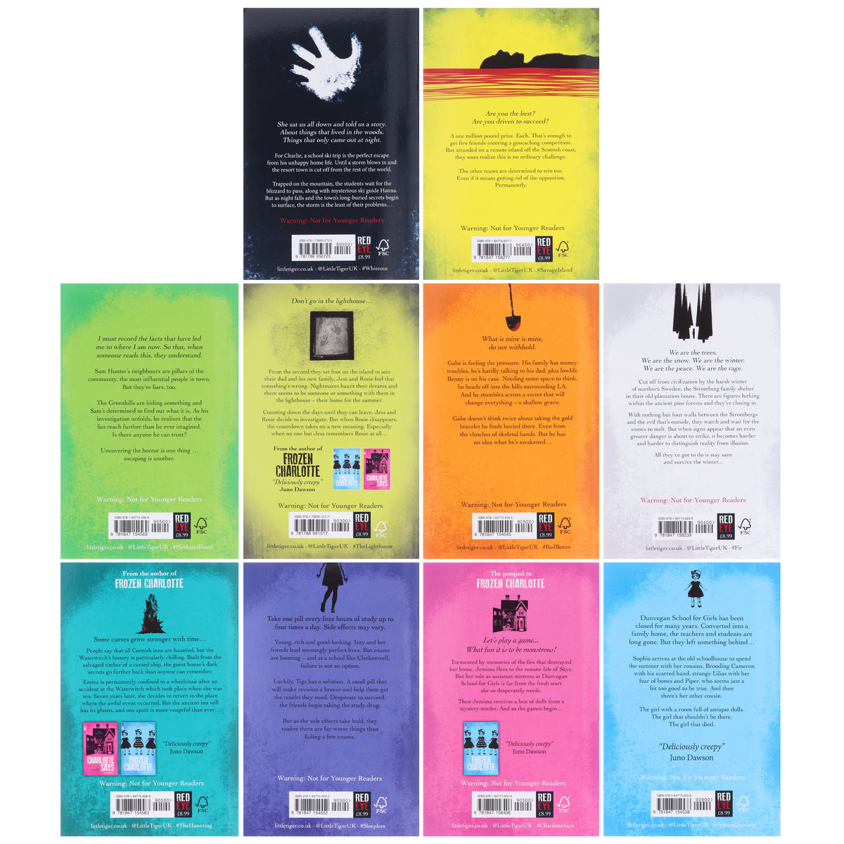 Red Eye Horror Series 10 Books Collection Set - Ages 13-16 - Paperback ...