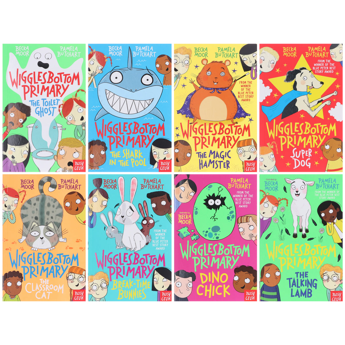 Wigglesbottom Primary Series by Pamela Butchart: 8 Books Collection Se ...