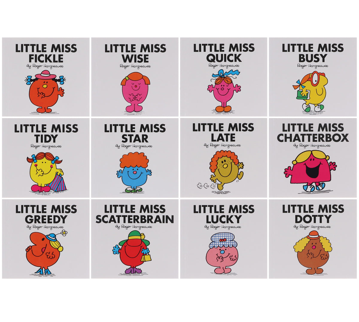 Little Miss 36 Books My Complete Collection Box Set By Roger Hargreave ...
