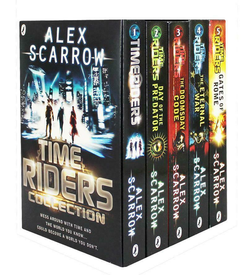 Time Rider Collection Alex Scarrow 5 Books Box Set - Young Adult - Pap ...