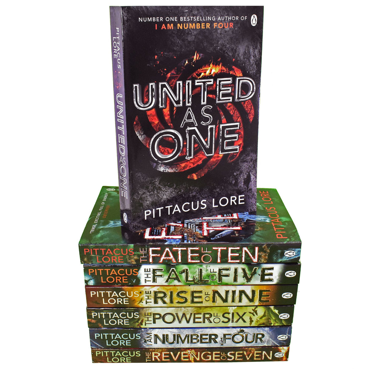 The Lorien Legacies Series 7 Books Set by Pittacus Lore - Ages 13+ - P ...