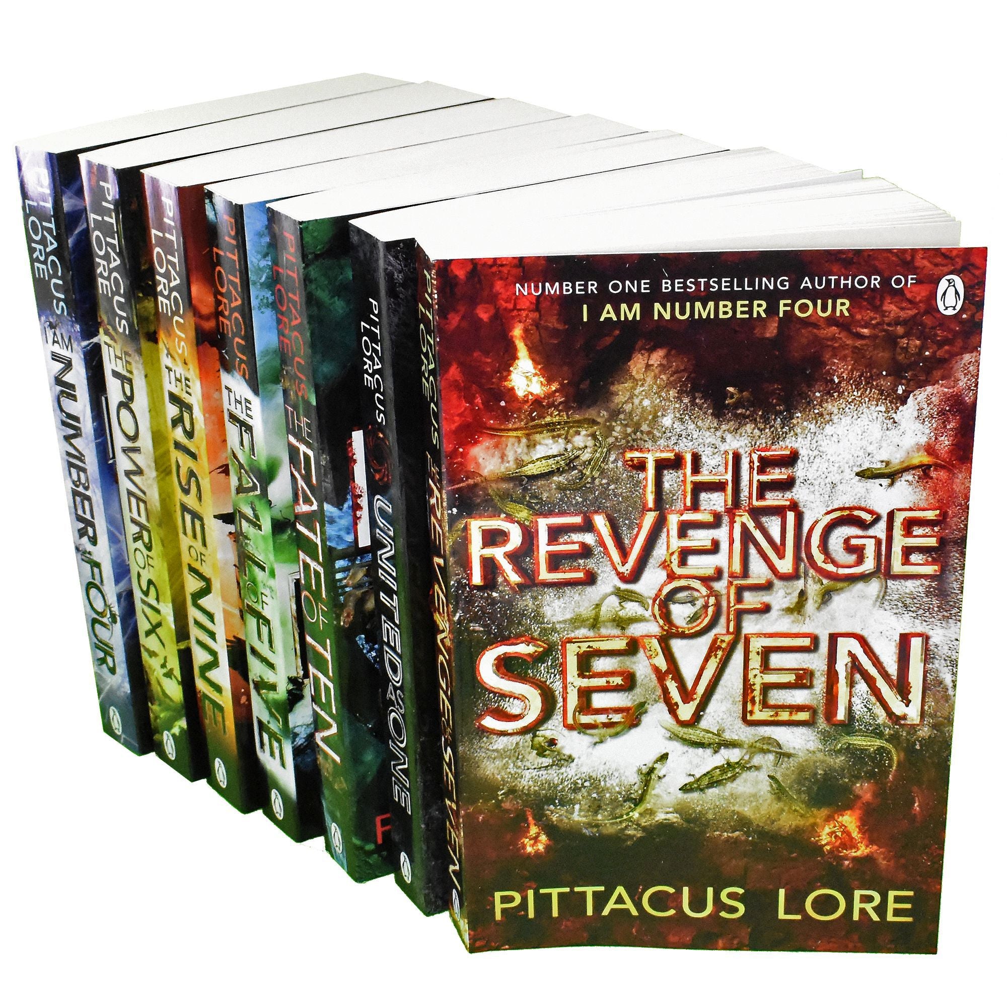 The Lorien Legacies Series 7 Books Set by Pittacus Lore - Ages 13+ - P ...