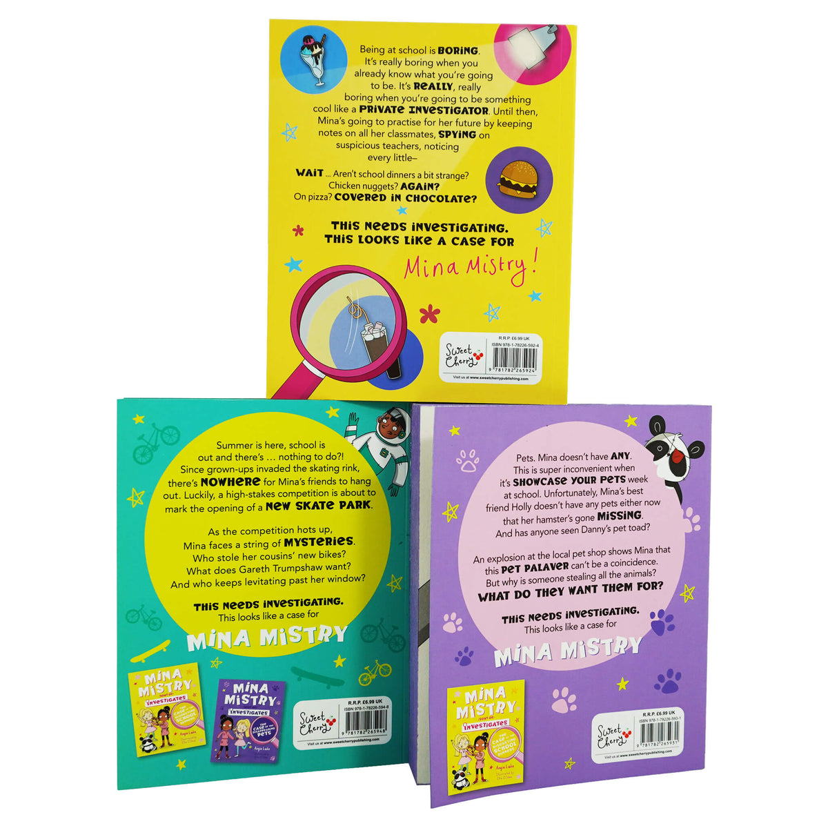 Mina Mistry Sort Of Investigates Series 3 Books Collection Set By Angi ...